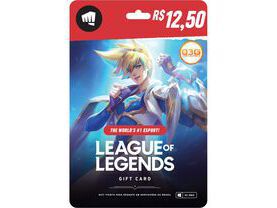 RPs LoL - Compre Seu Cartão Riot Points League of Legends