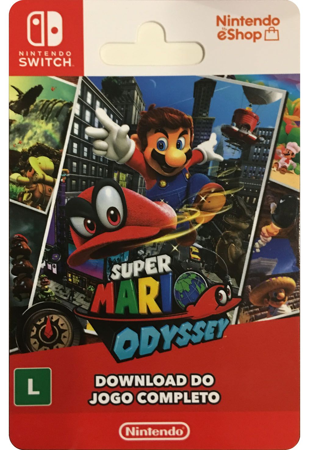 Super Mario Odyssey - Nintendo Switch [Digital] BR | Zero3Games