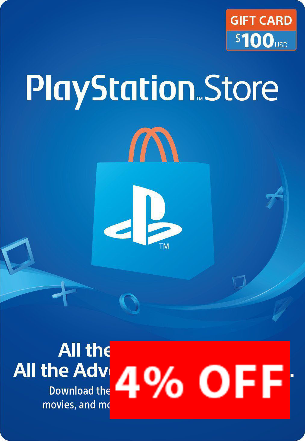 Comprar Cartão PSN 100 Dólares Playstation Network USA | Zero3Games