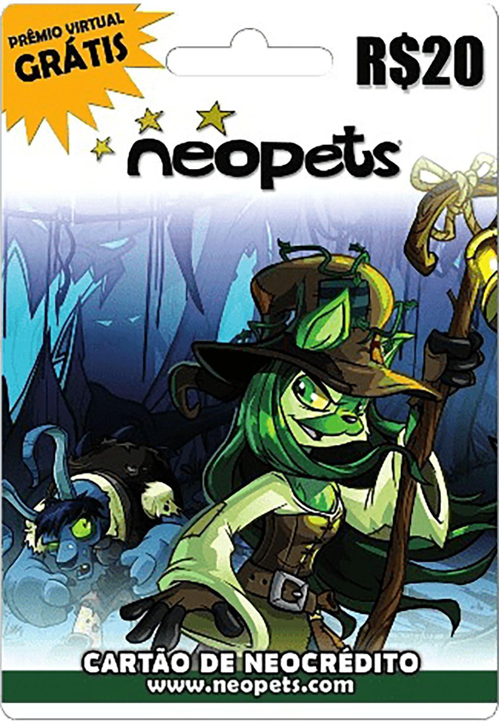 Neopets: Cartão de Neocrédito Sophie Neocash Gift Card
